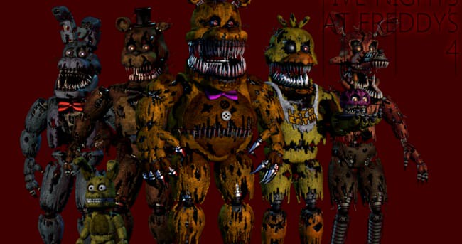 What fnaf 4 animatronic are you? - Quiz | Quotev