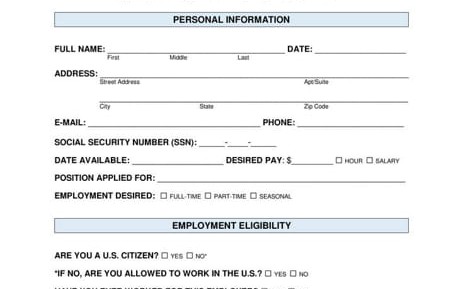 Job application. - Test | Quotev